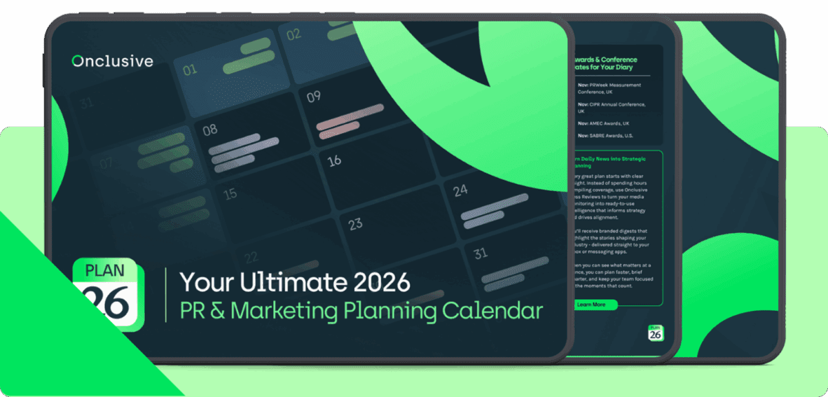 Hub Estratégico de RRPP y Marketing 2026 - Onclusive